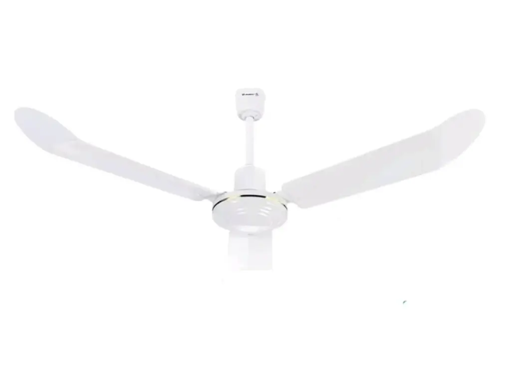 Ceiling fan 56 inches, white curved blades | Temu Machinery